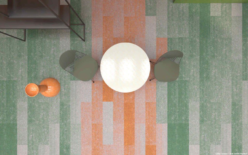 Chroma Karo Halı Koleksiyonu - Zemin Kaplama Malzemeleri